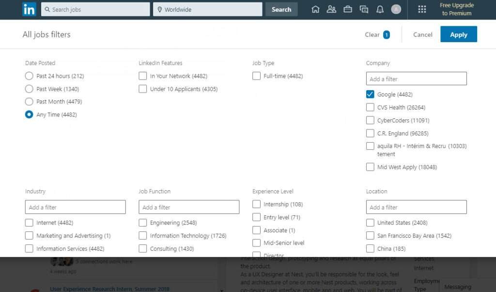 How To Improve Advanced Search UX? - UX Design World