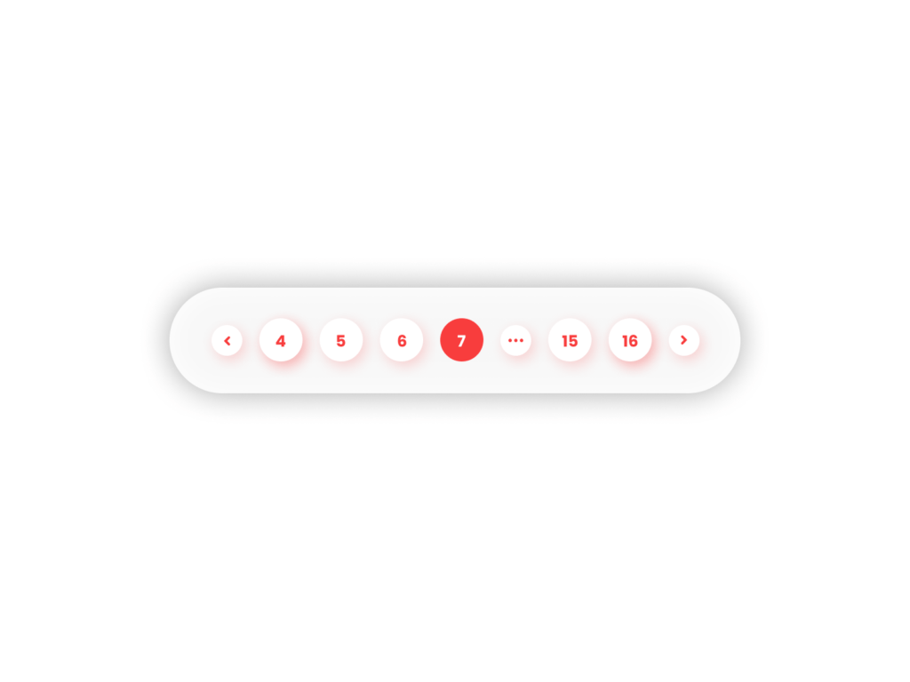 6 Creative Pagination UI Styles - UX Design World