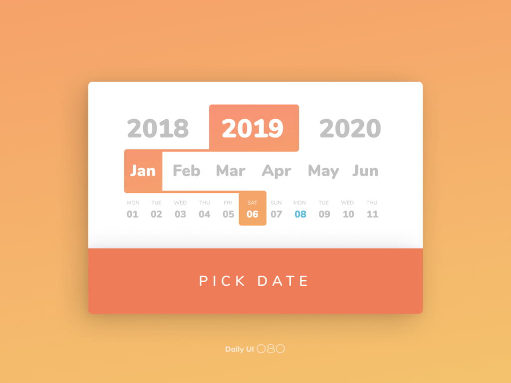 The Ultimate Guide to Design a Perfect Date Picker - UX Design World
