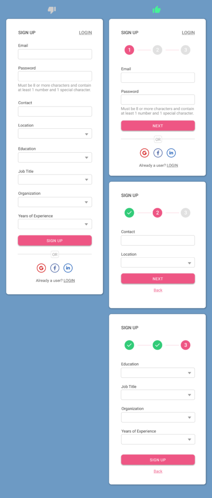 12 Best Practices for Sign-Up and Login Page Design