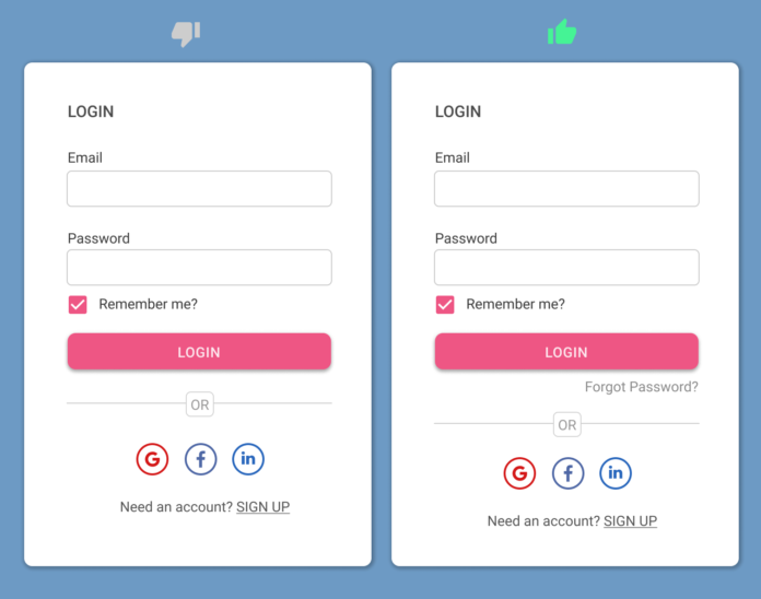12 Best Practices for Sign-Up and Login Page Design