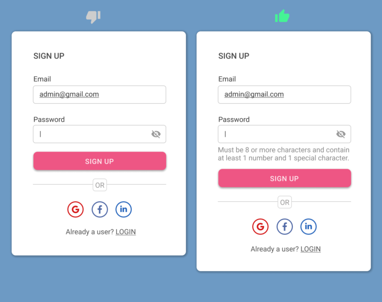 12 Best Practices for Sign-Up and Login Page Design