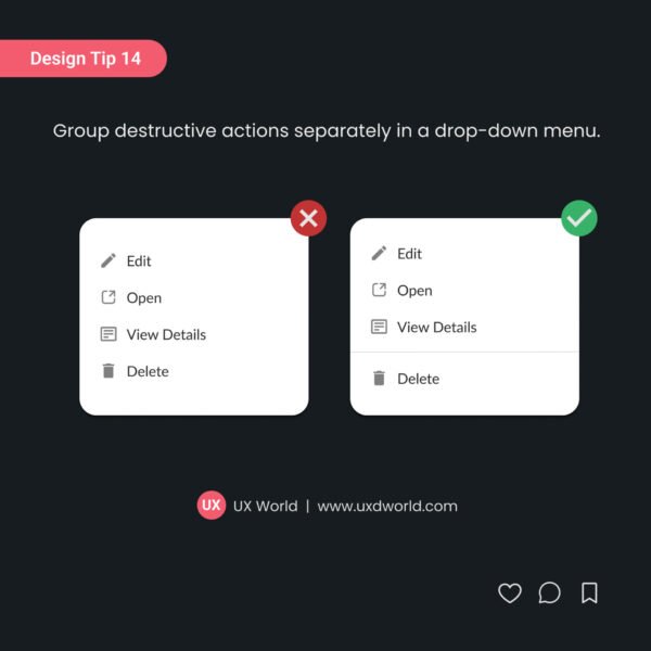 Tips - UX Design World