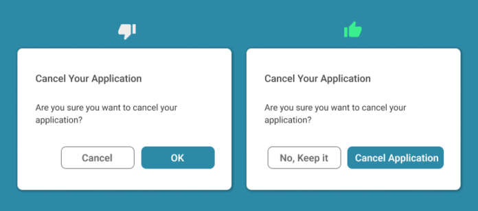 5 Best Practices to Write Useful Button Labels - UX Design World