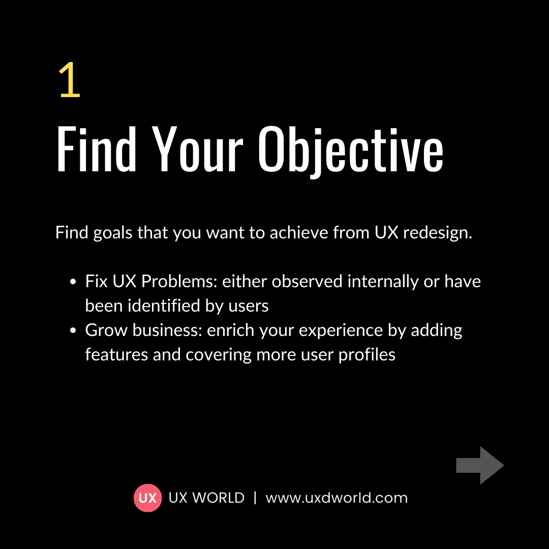 5 Simple Steps to Conduct Successful UX Redesign - UX Design World