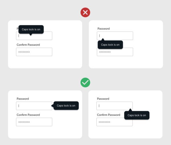 Tooltip Guidelines Best Practices And Common Mistakes With Examples