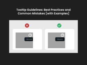 Tooltip Guidelines: Best Practices and Common Mistakes [with Examples ...