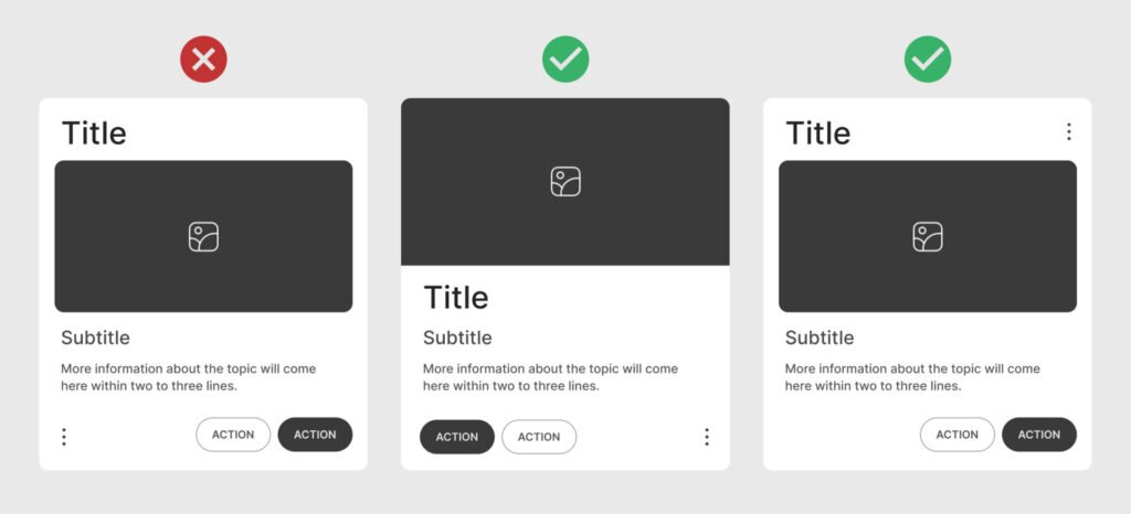 Best Practices for Designing UI Cards - UX Design World