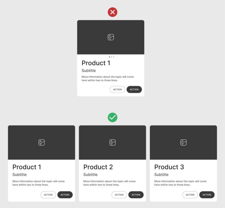 Best Practices for Designing UI Cards - UX Design World