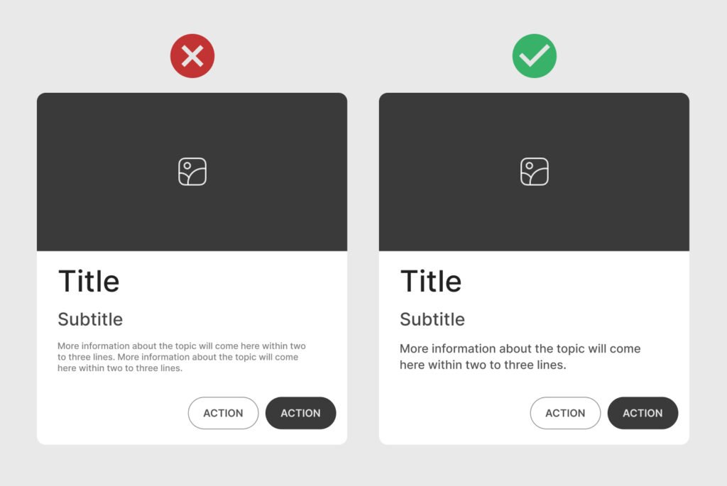 Best Practices for Designing UI Cards - UX Design World