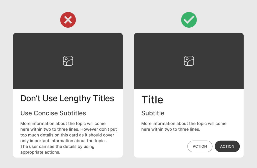 Best Practices for Designing UI Cards - UX Design World