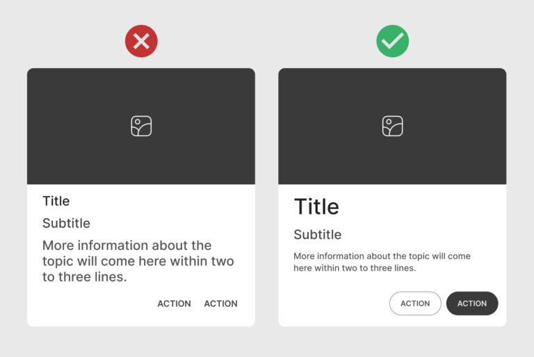 Best Practices for Designing UI Cards - UX Design World